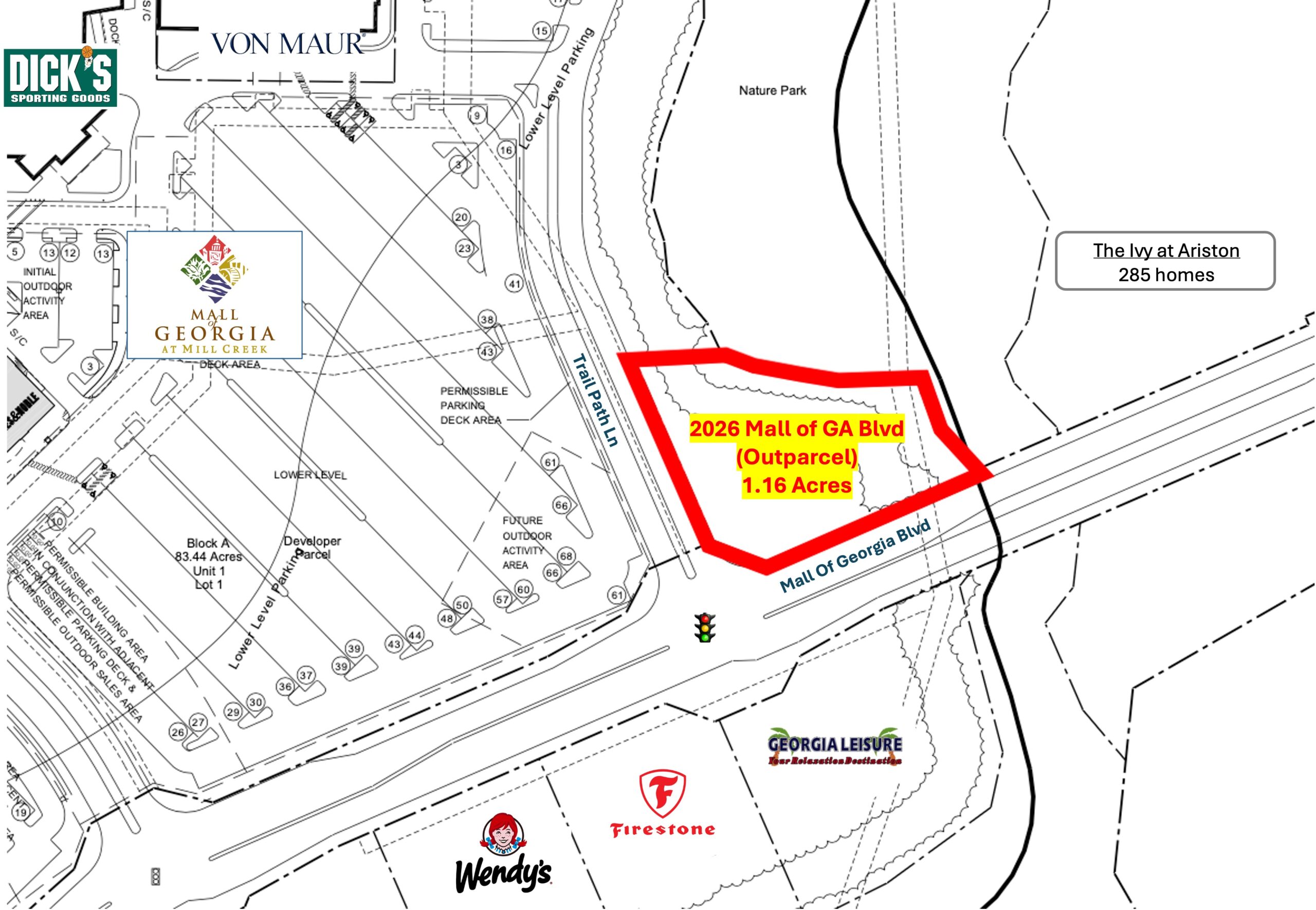 Mall of Georgia Outparcel - Dart Retail Advisors